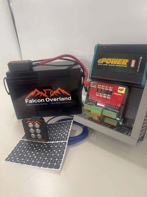 Pre Made Electrical Board 800w-3000w inverter – Falcon Overland