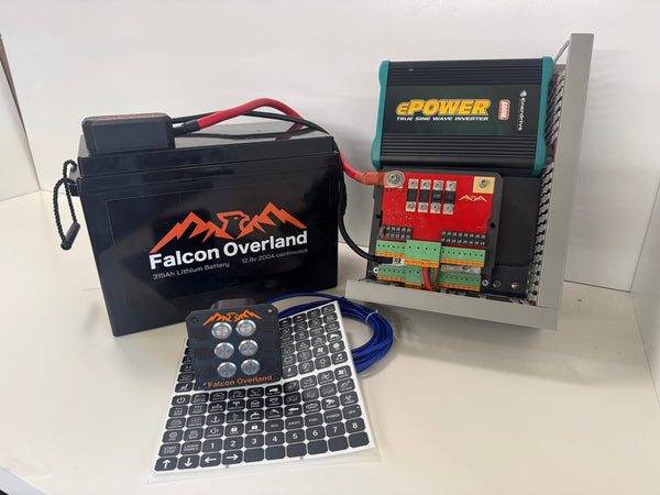 Pre Made Electrical Board 800w-3000w inverter – Falcon Overland